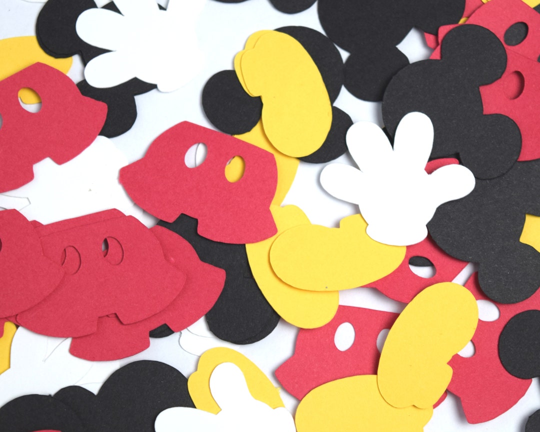 Mickey Mouse Confetti | Mickey Confetti | Mickey Mouse Party Supplies ...