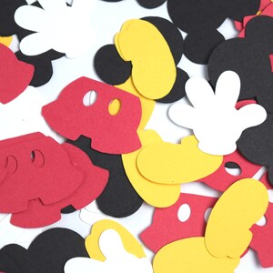 Mickey Mouse Confetti | Mickey Confetti | Mickey Mouse Party Supplies ...