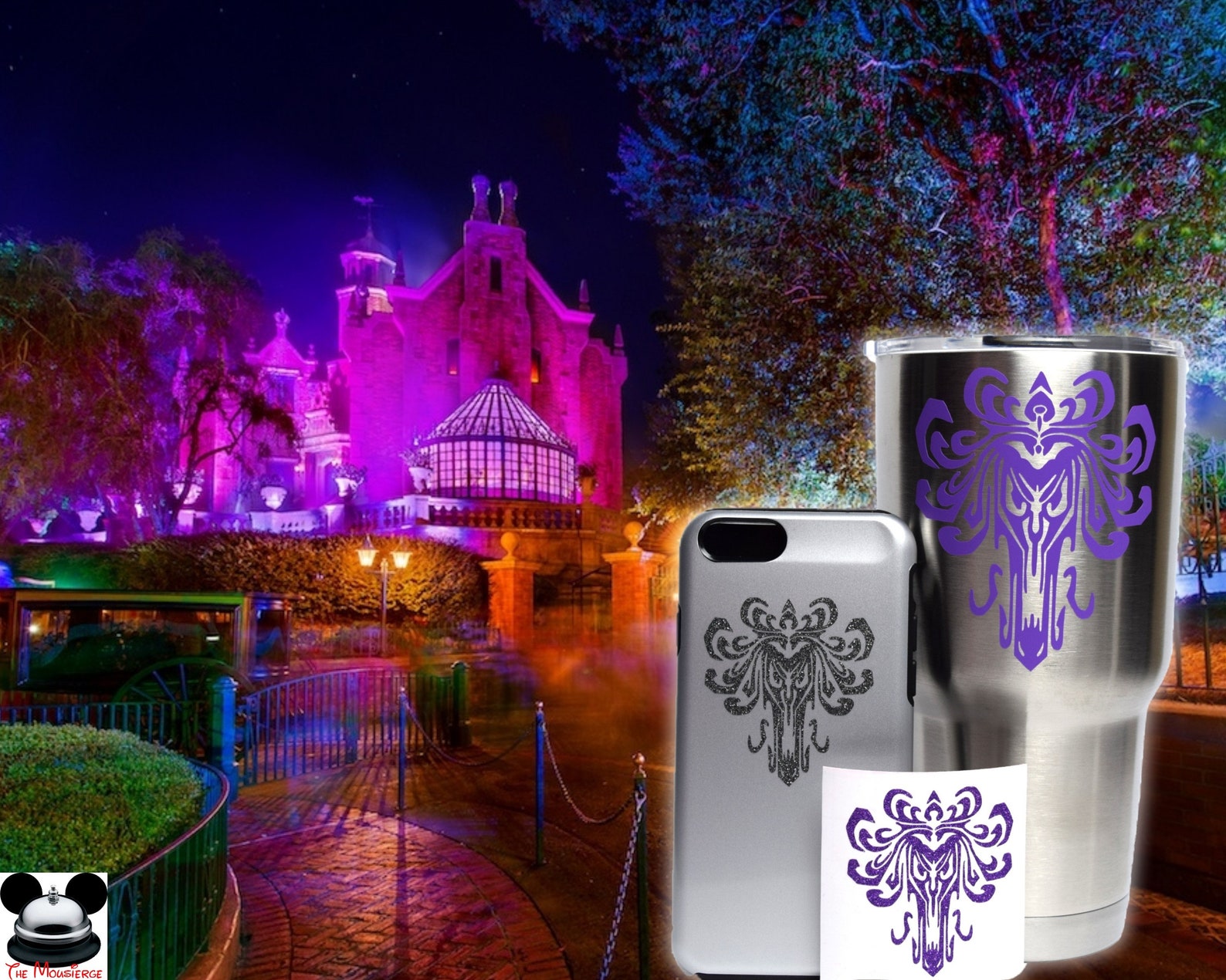 Custom Haunted Mansion Decal | Haunted Mansion Sticker | Haunted ...