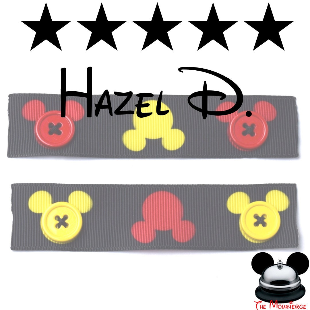 2 Mickey Mouse Mask Extenders Face Mask Ear Saver Disney | Etsy