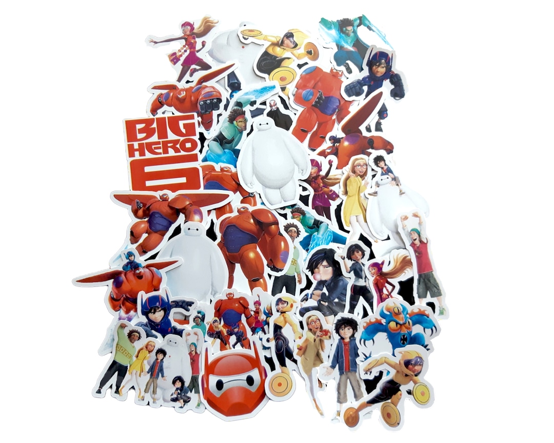 Big Hero 6 Stickers | Vinyl Sticker for Laptop, Scrapbook, Phone ...