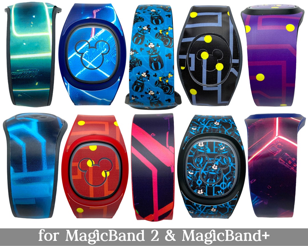 Tron Skin for Magicband 2.0 or Magicband+ | Magic Band Decal | Disney ...