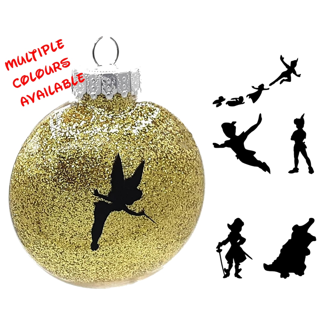 Peter Pan Christmas Tree Disc or Ball Ornament - Etsy