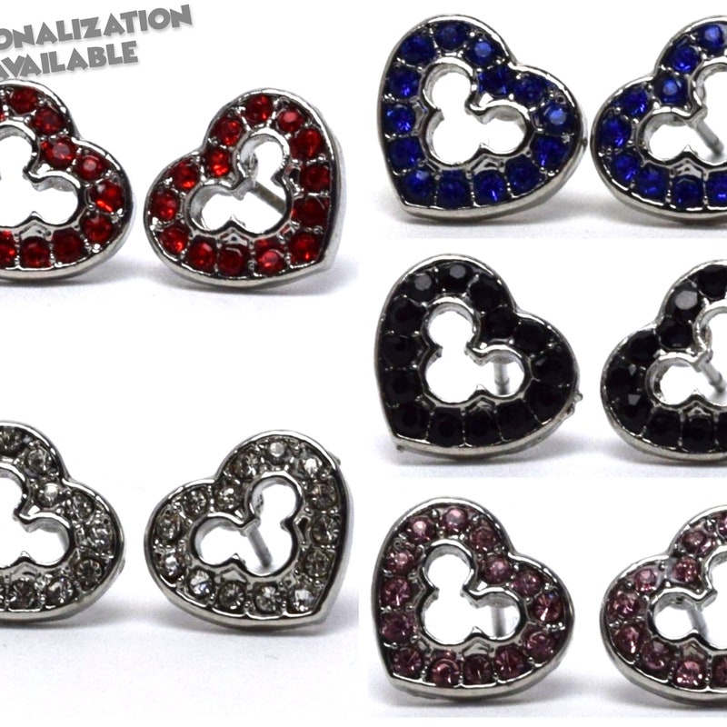 Rhinestone Mickey - Etsy