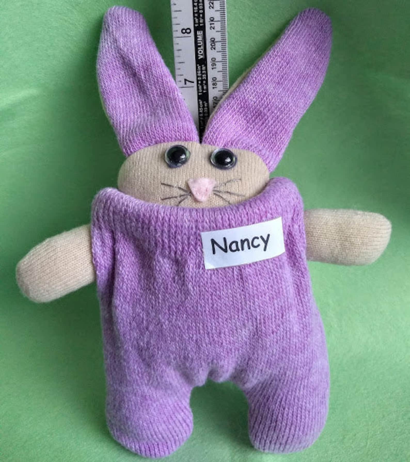 Rabbit Bunny Buddy Teddy Worry Teddy Comforter Anxiety - Etsy