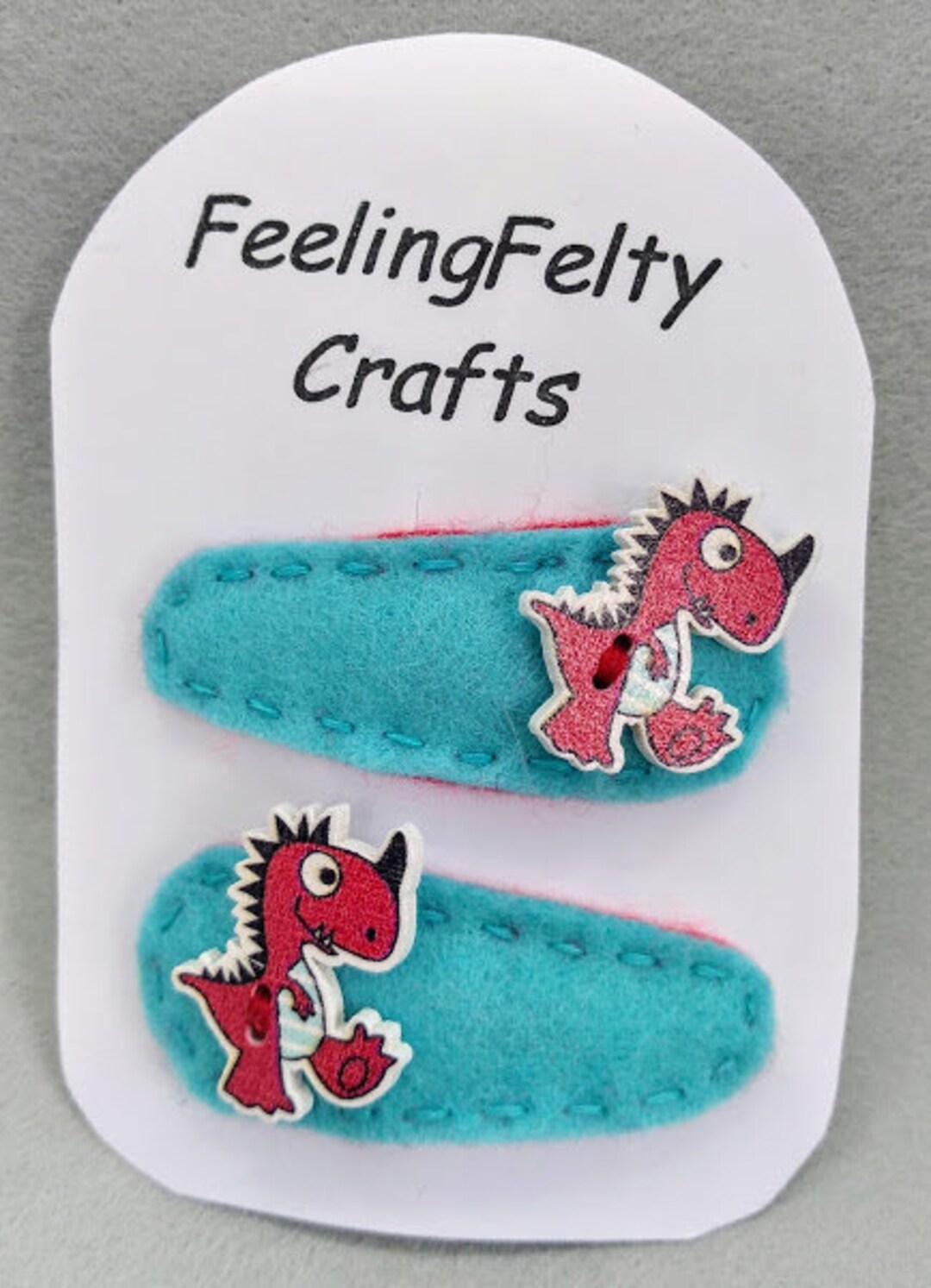 Dinosaur, T-rex, Hair Clips, Snap Clips, Clips, Decoration, Accessories ...