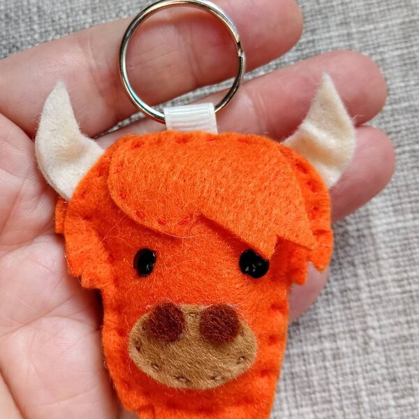 Felt Keyrings - Etsy UK