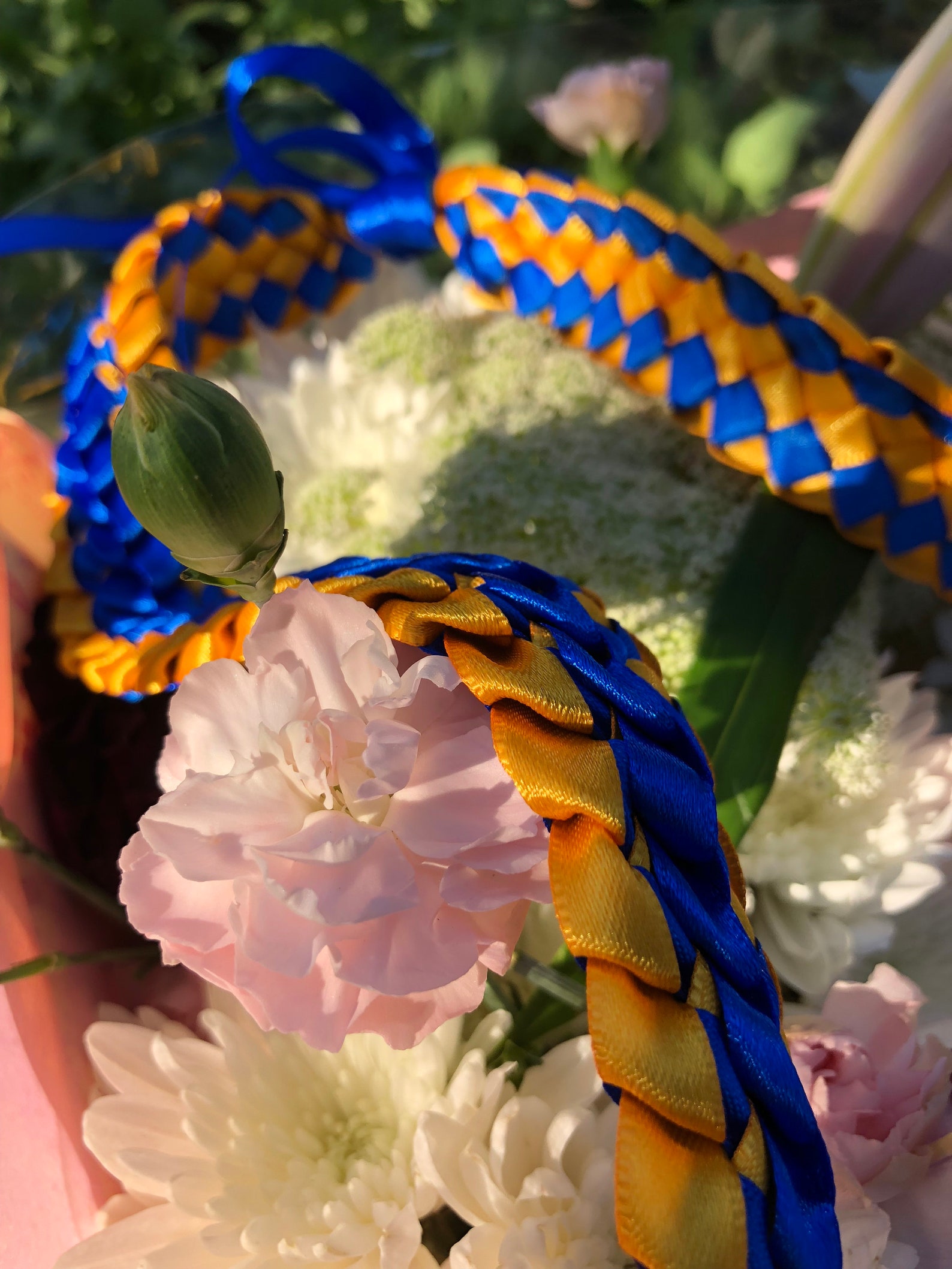 Customized Choose Your Colors Satin Double Ribbon Graduation - Etsy