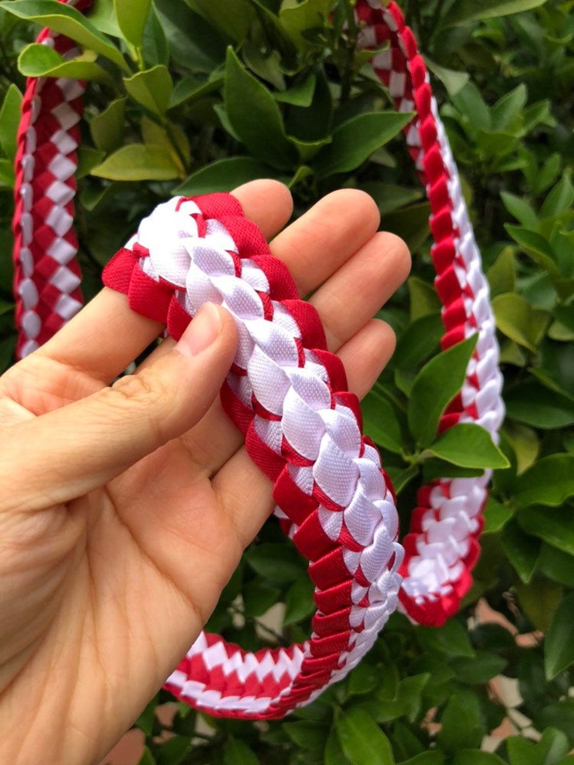 Customized Choose Your Colors Satin Double Ribbon Graduation | Etsy