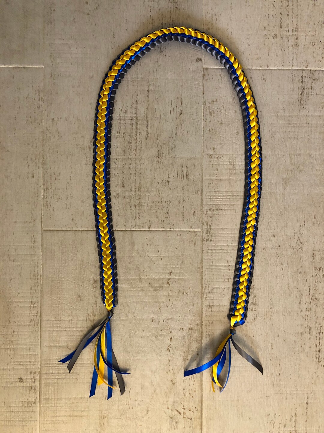 Customized Choose Your Colors Satin Triple Tri-color Ribbon Graduation ...