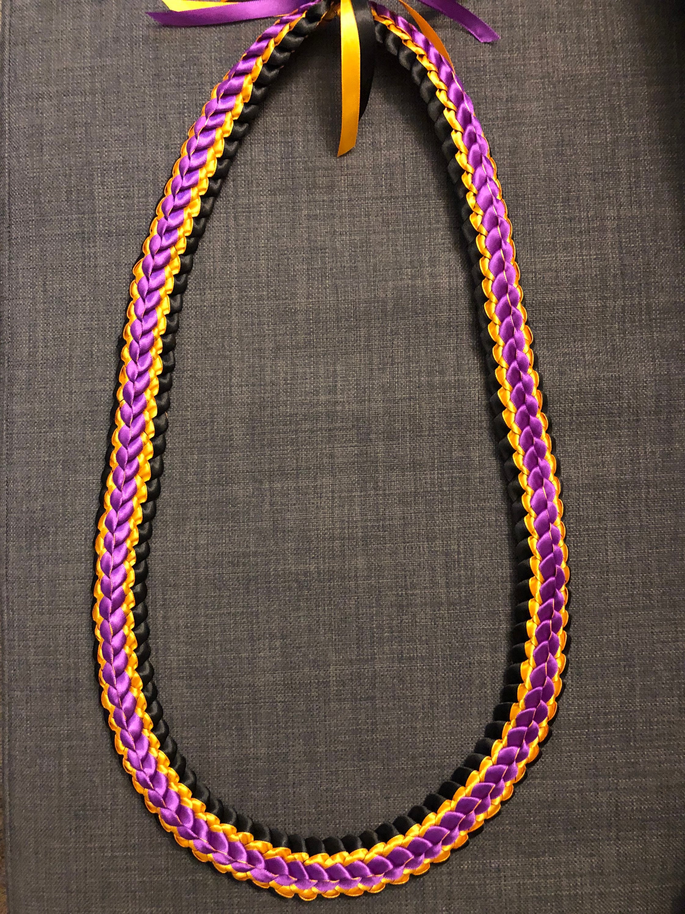 Customized Choose Your Colors Satin Triple Tri-Color Ribbon | Etsy