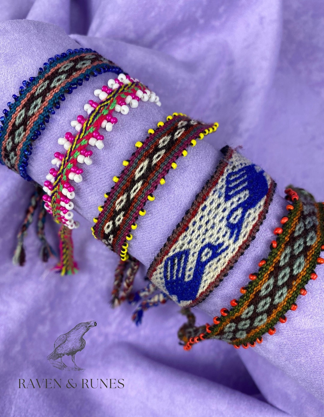 Handmade Peruvian Handwoven Bracelet Good Energy - Etsy