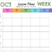Printable Weekly Lesson Plans, Editable Google Slide, Digital Download ...