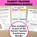 Customizable Parent-teacher Conference Data Sheet - Etsy
