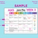 Printable Weekly Lesson Plans, Editable Google Slide, Digital Download ...