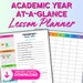 Printable Weekly Lesson Plans, Editable Google Slide, Digital Download ...