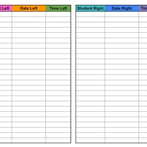 Customizable Parent-teacher Conference Data Sheet - Etsy