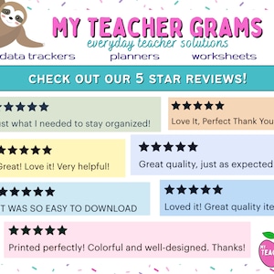 Annual Student Data Tracker Bundle | Academic Tracker | Behavior ...