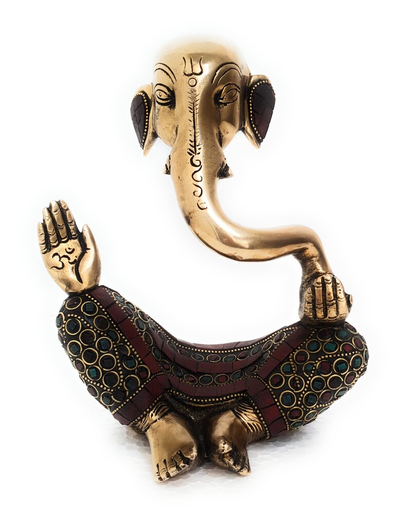 Brass Lord Ganesha Idol/Brass Lord Ganesha Statue in Modern | Etsy