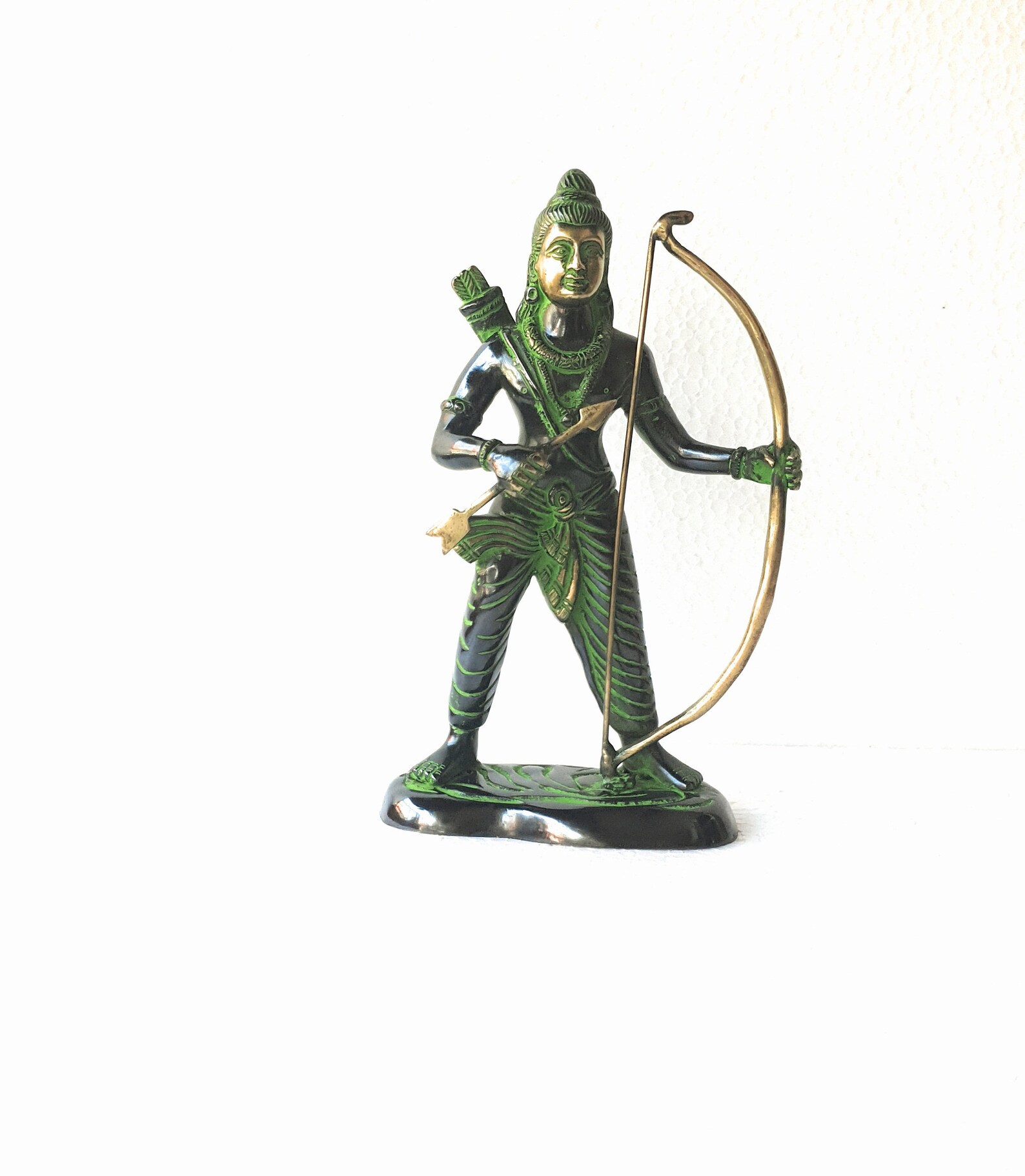 Brass Lord Rama Idol Ram Statue Murti - Etsy