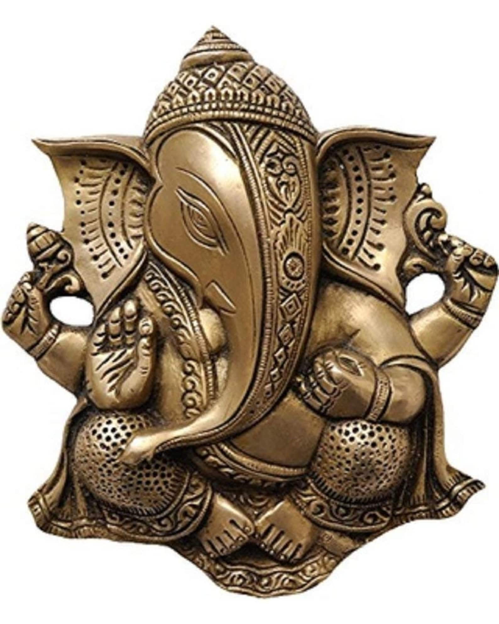 Brass Lord Ganesha Statue Ganesha Idol Ganpati Murti Brass - Etsy