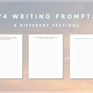 Grief Therapy Journal: Writing Through Grief, Loss of a Loved One ...