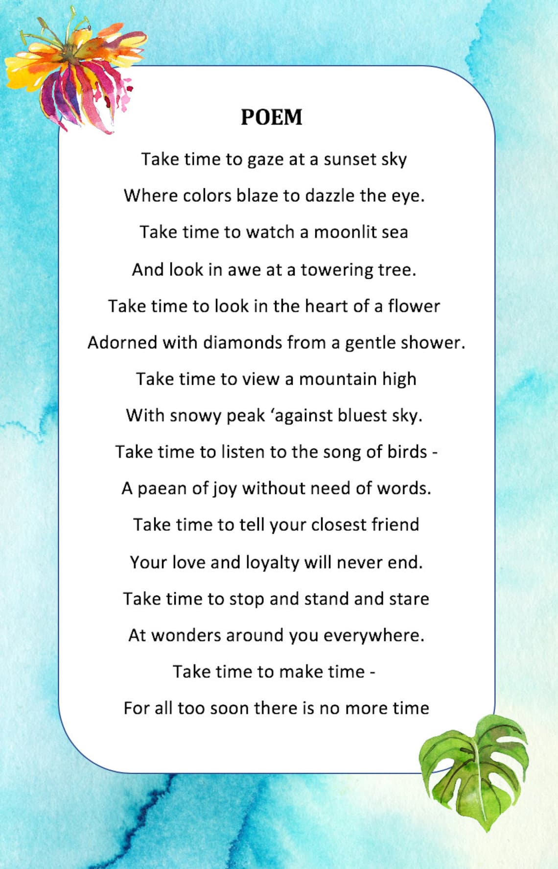 Tropical Funeral Life Celebration of Life Printable Hawaiian Funeral ...