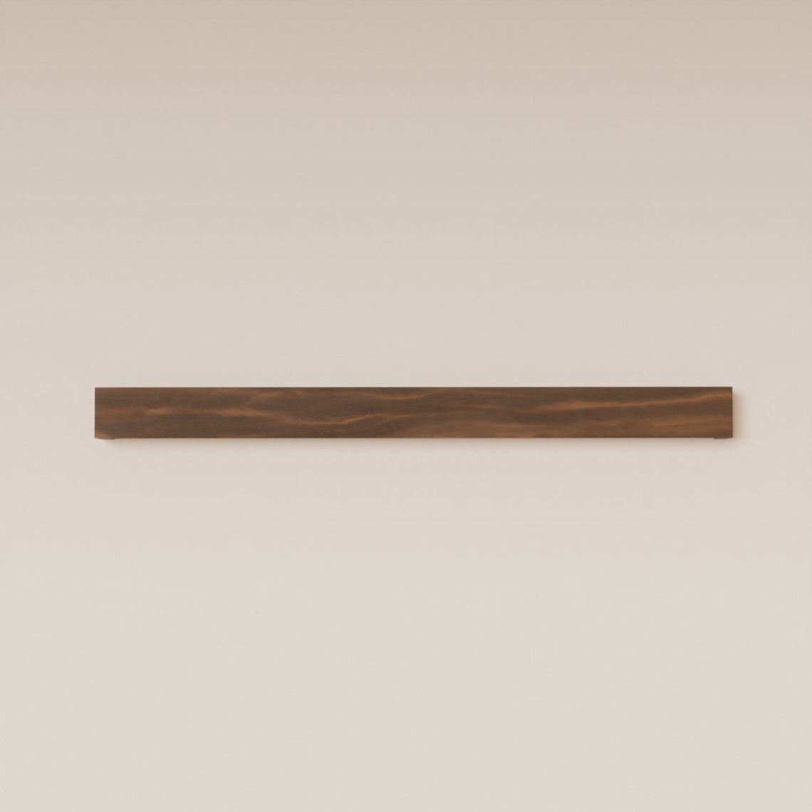 Handcrafted Wooden Sconce LED Lamp, Minimalist Wooden Linear Wall Lamp ...
