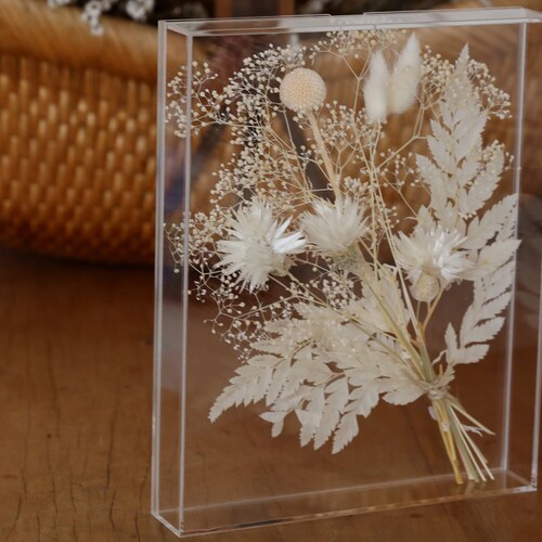 Pressed Flower Frame Natural Pressed Flower Frame Pressed - Etsy