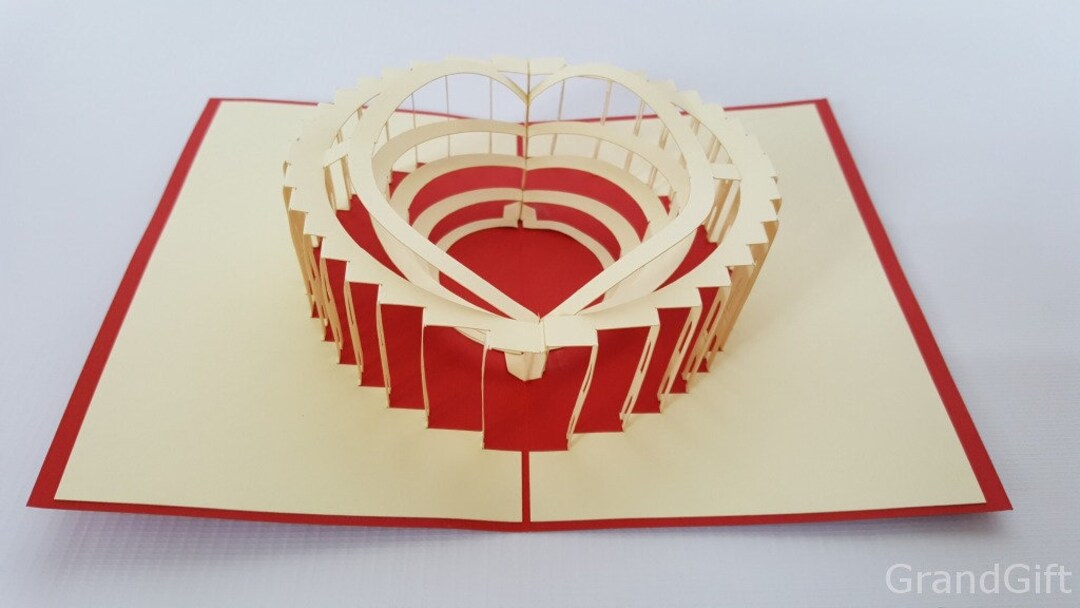 Colosseum Pop up Kirigiami 3D Cards Handmade Uniqe Birthday, Wedding ...