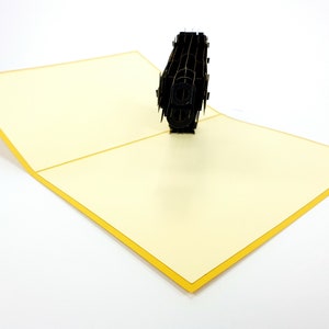 Gun Police FBI Father Pop up Kirigiami 3D Cards Handmade Uniqe Birthday ...