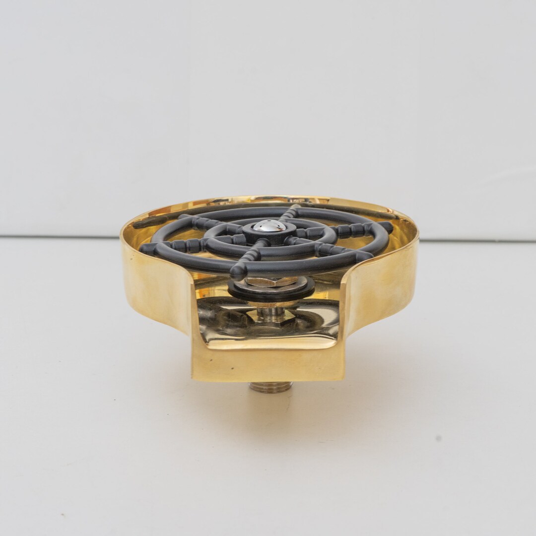 Solid Brass Body, Kitchen Cup Cleaner, Glass Rinser, Unlacquered Brass ...