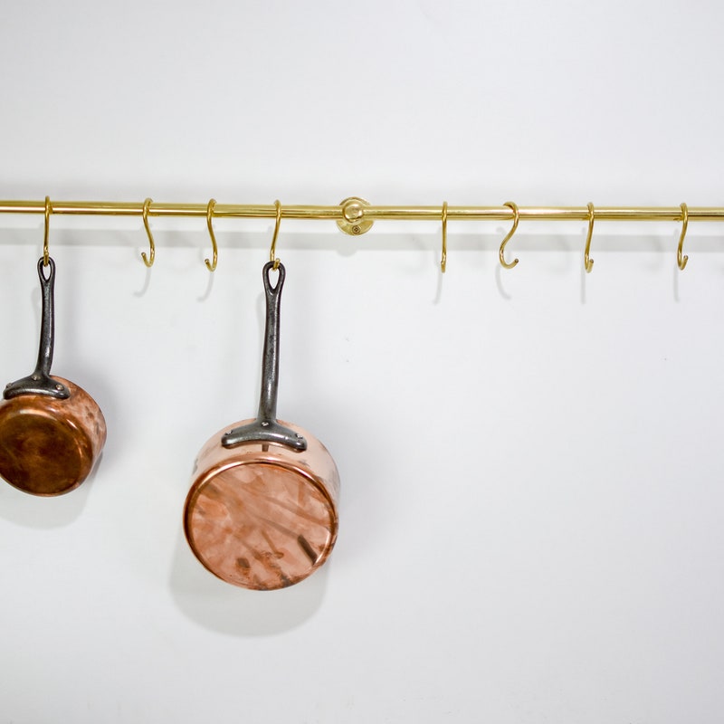 Brass Shelf Rail - Etsy