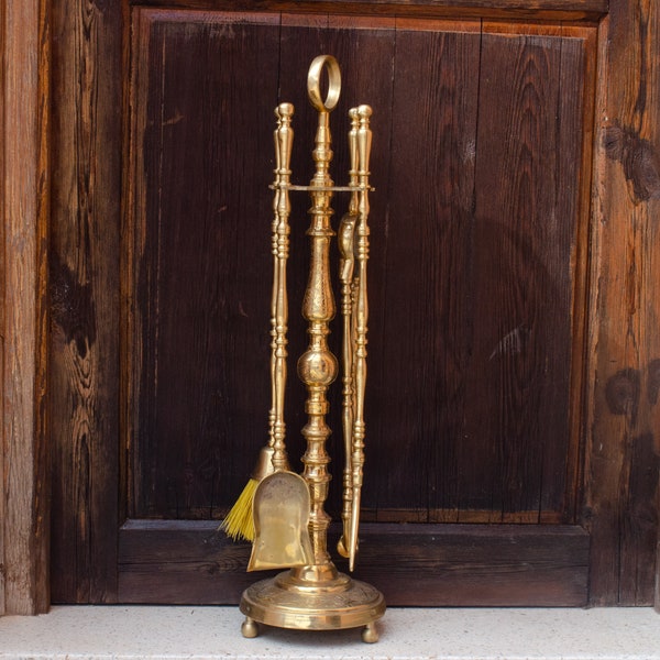 Brass Copper Fireplace - Etsy UK