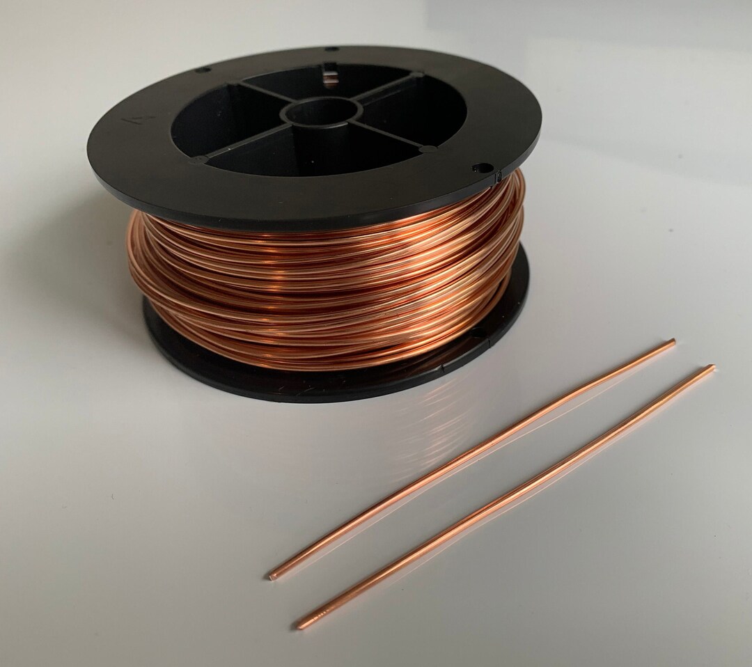 99.99% Pure Copper Wire 14 Guage Sold by the Foot 12 Inches for ...