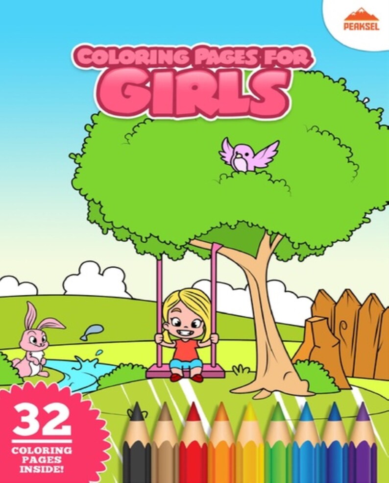 Coloring Pages For Girls Printable Coloring Book For Kids Etsy coloring-pages-for-girls-printable-coloring-book-for-kids-etsy