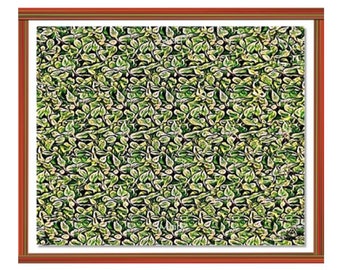 Stereogram Wall Art - Etsy