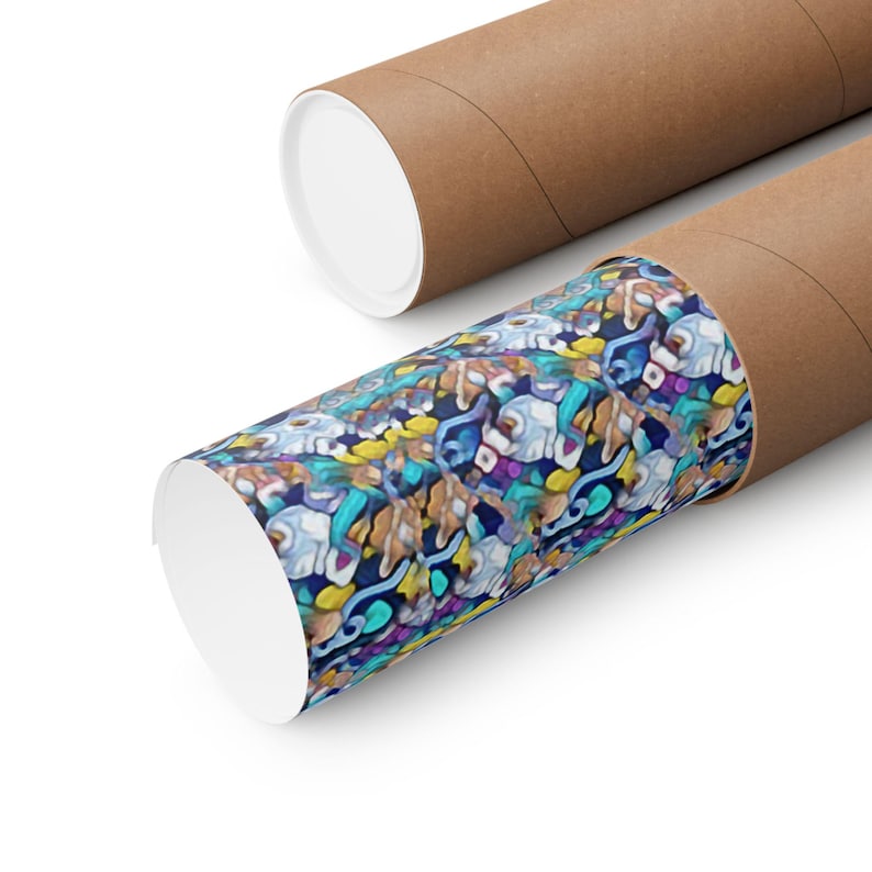 BLUE BUTTERFLY STEREOGRAM Poster, Unframed 11x9, 14x11, 18x14, 20x16 ...