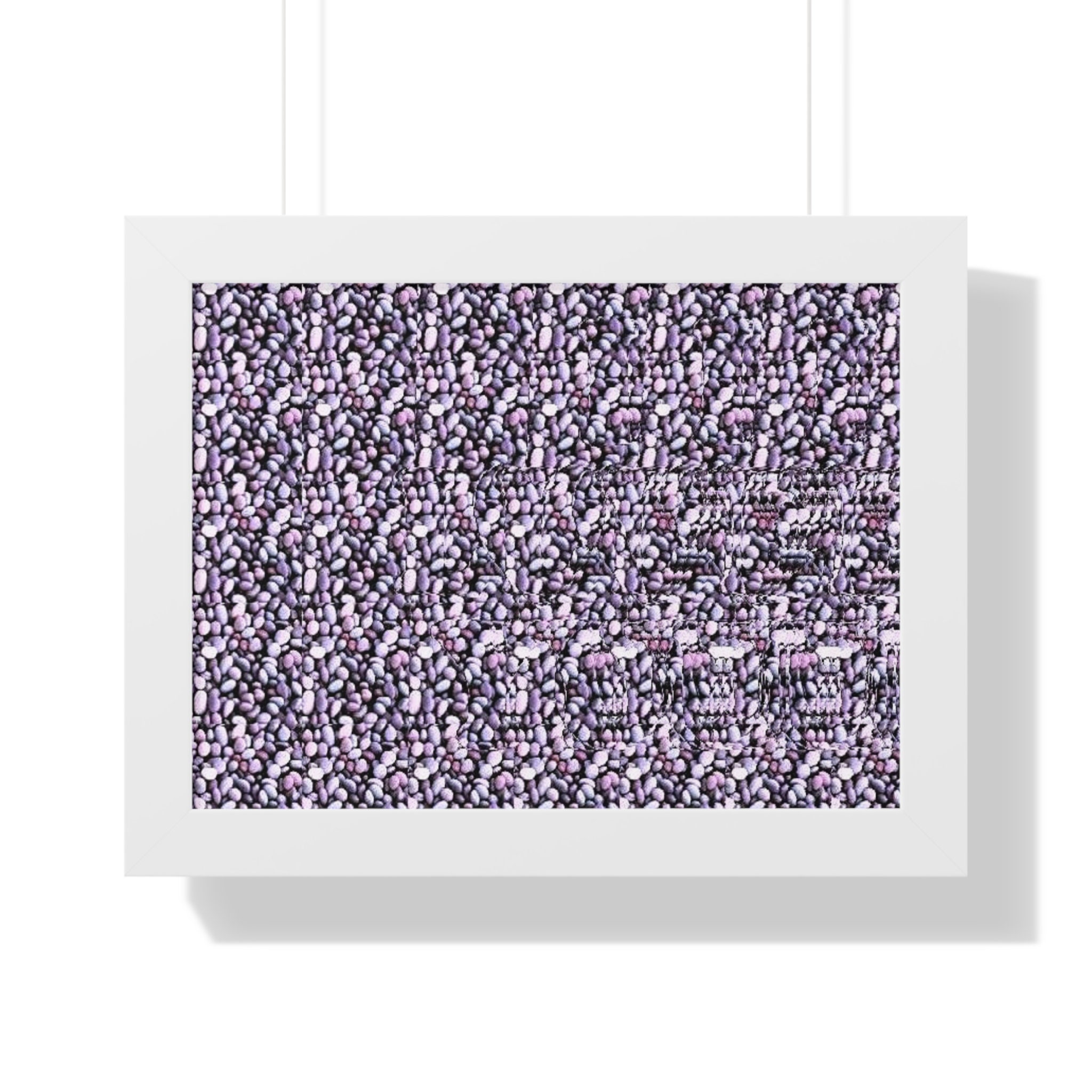 I Love You STEREOGRAM Hidden 3D Poster With FRAME, MATTE Finish in ...