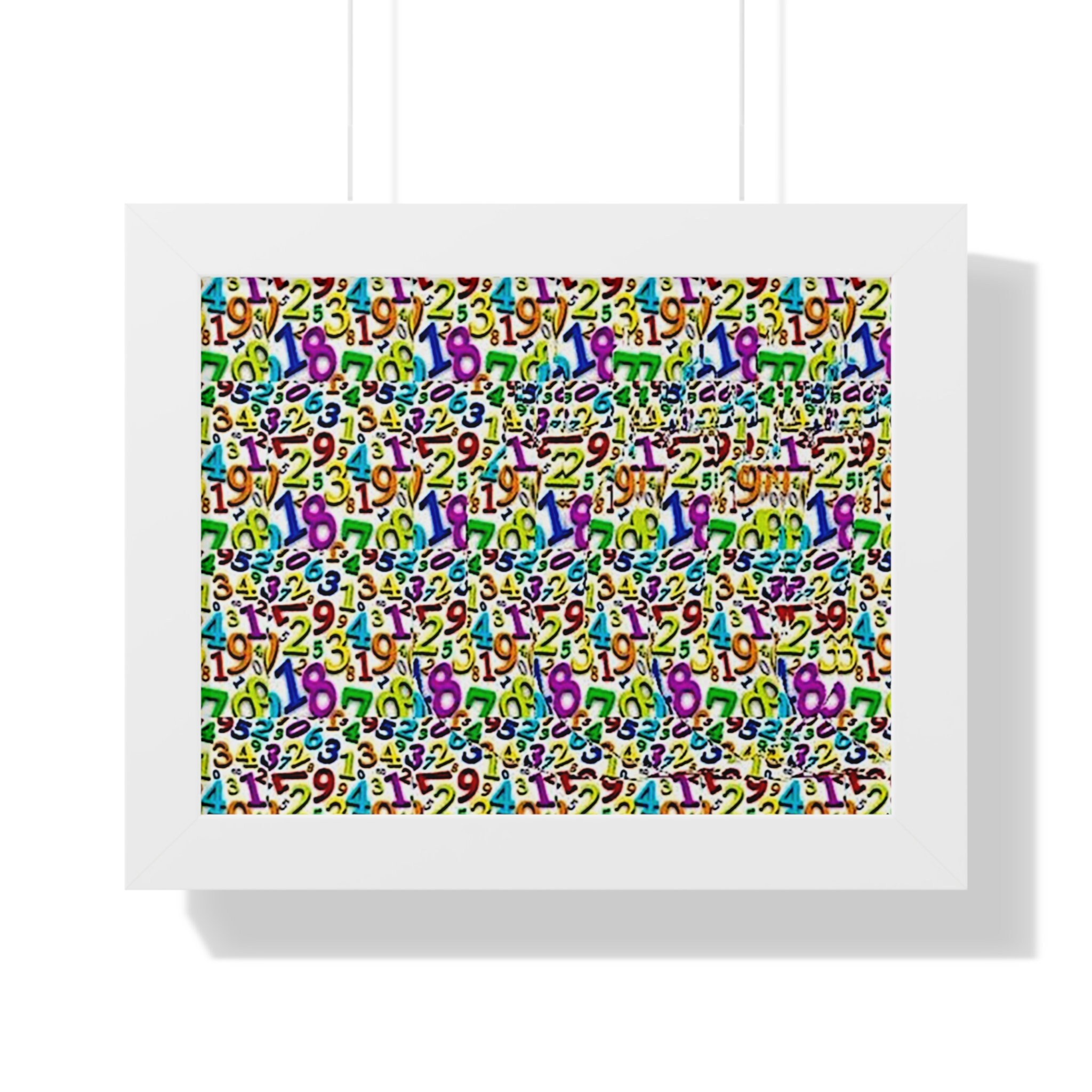 Happy Birthday STEREOGRAM Hidden 3D Poster With FRAME, MATTE Finish in ...