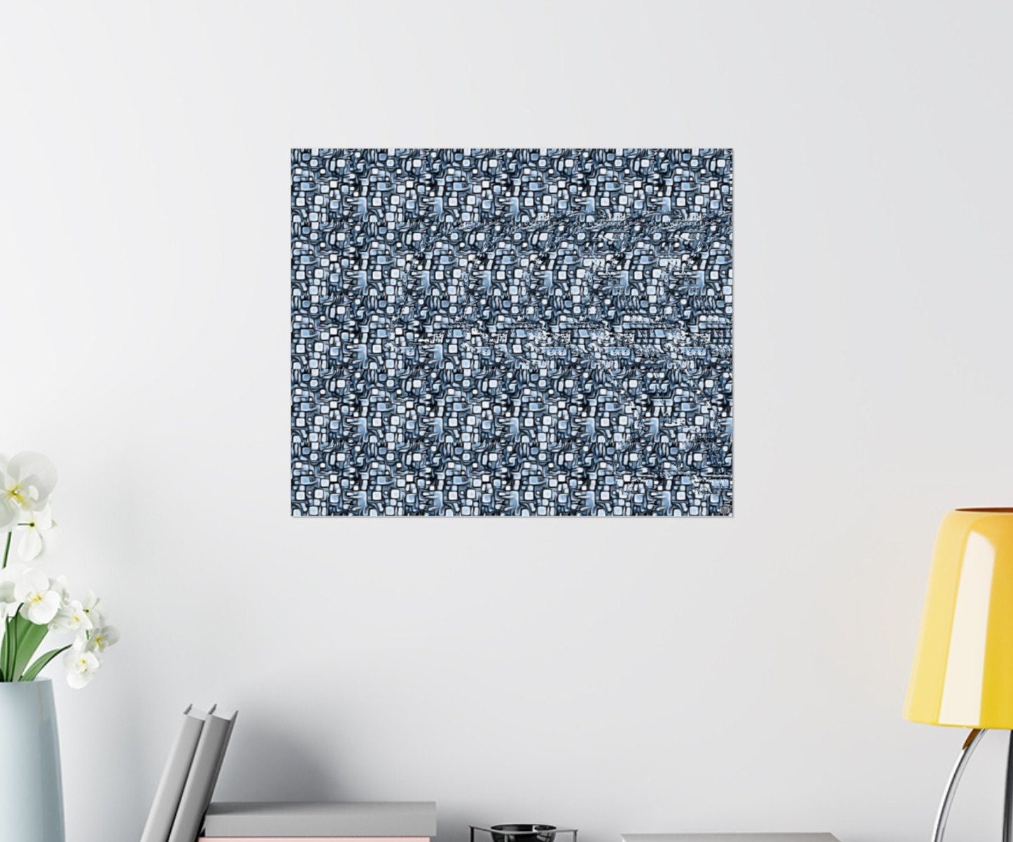 DOLPHIN STEREOGRAM POSTER, Unframed 11x9, 14x11, 18x14, 20x16, 24x20 ...