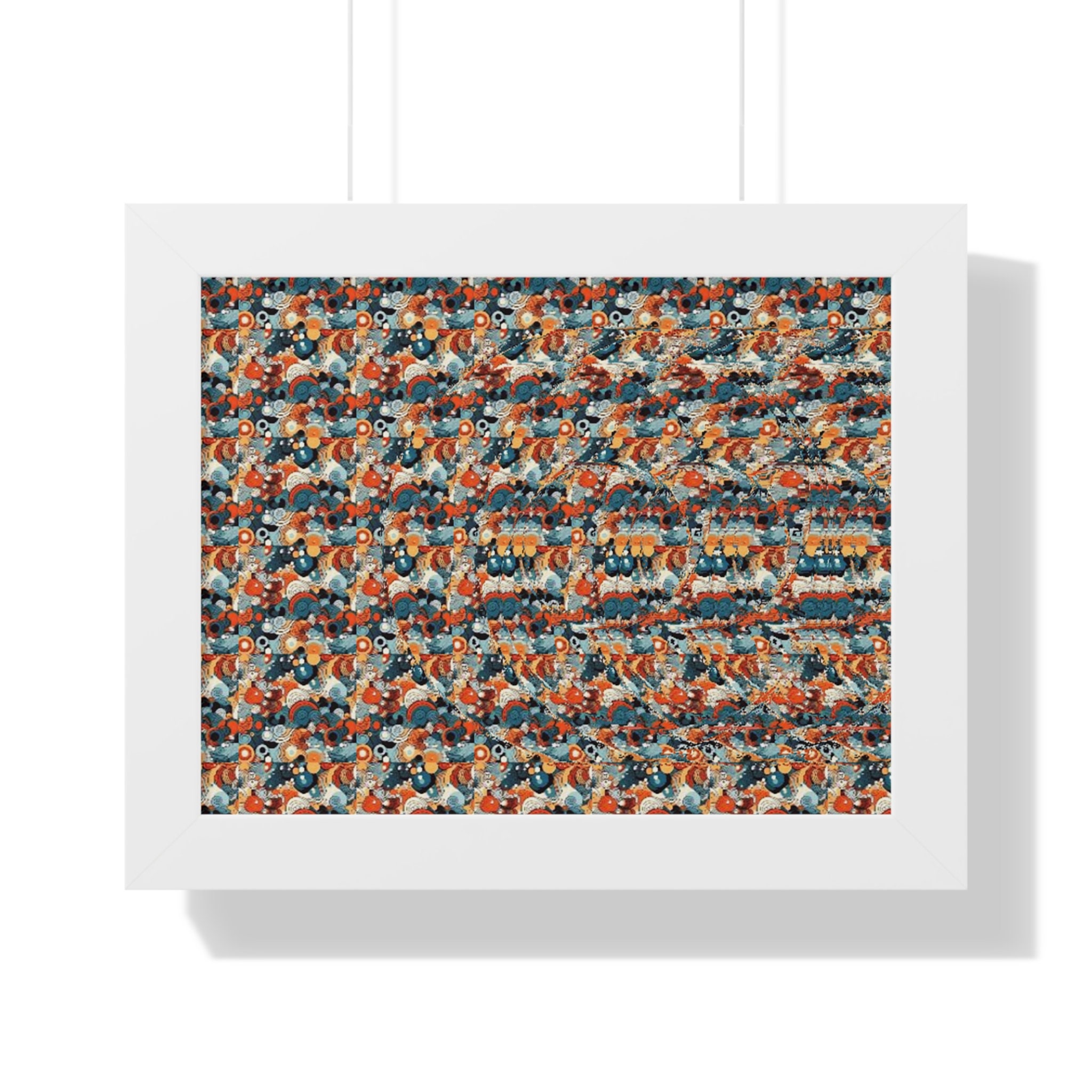 Twist STEREOGRAM Hidden 3D Poster With FRAME, MATTE Finish in Archive ...