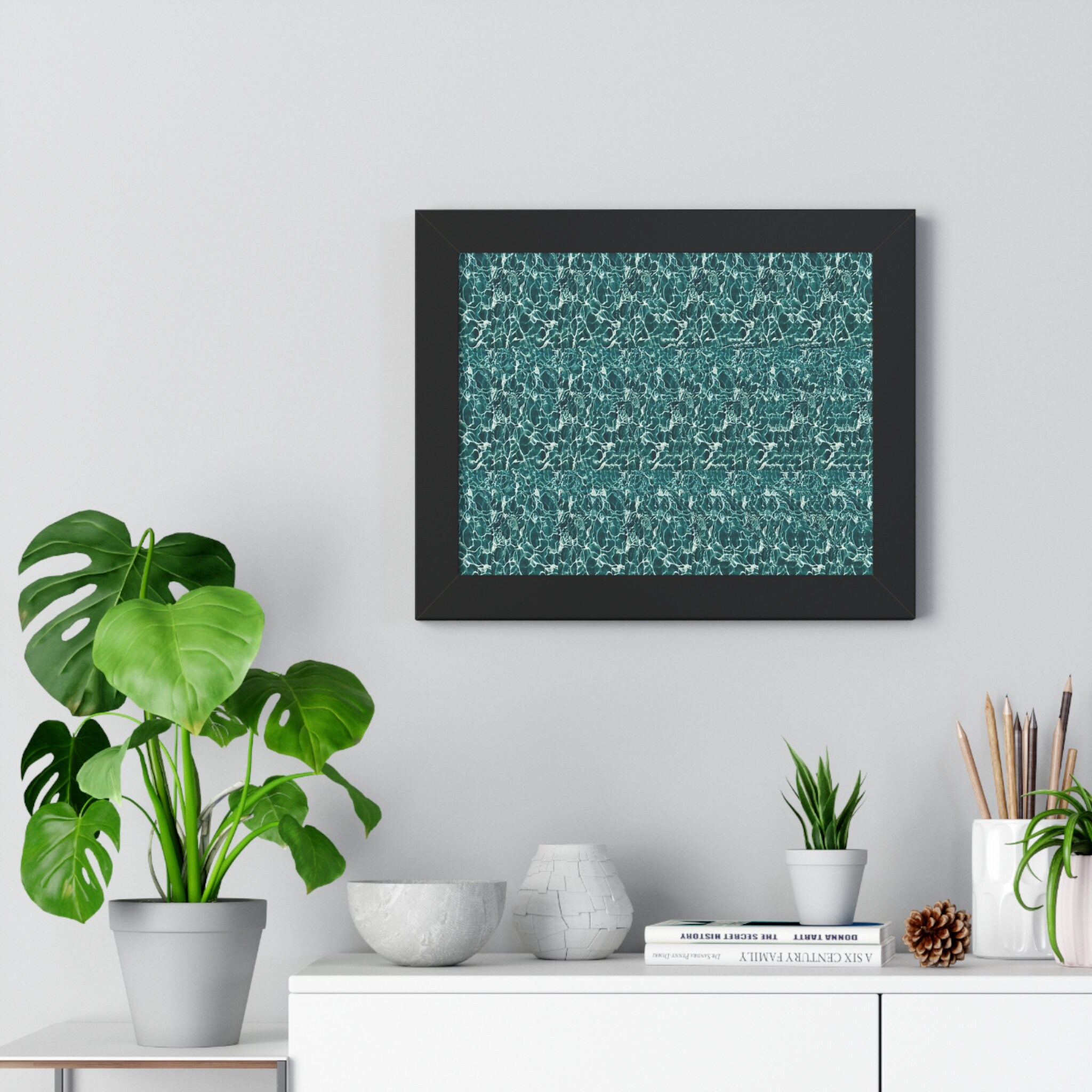 Turtle STEREOGRAM Hidden 3D Poster With FRAME, MATTE Finish in Archive ...