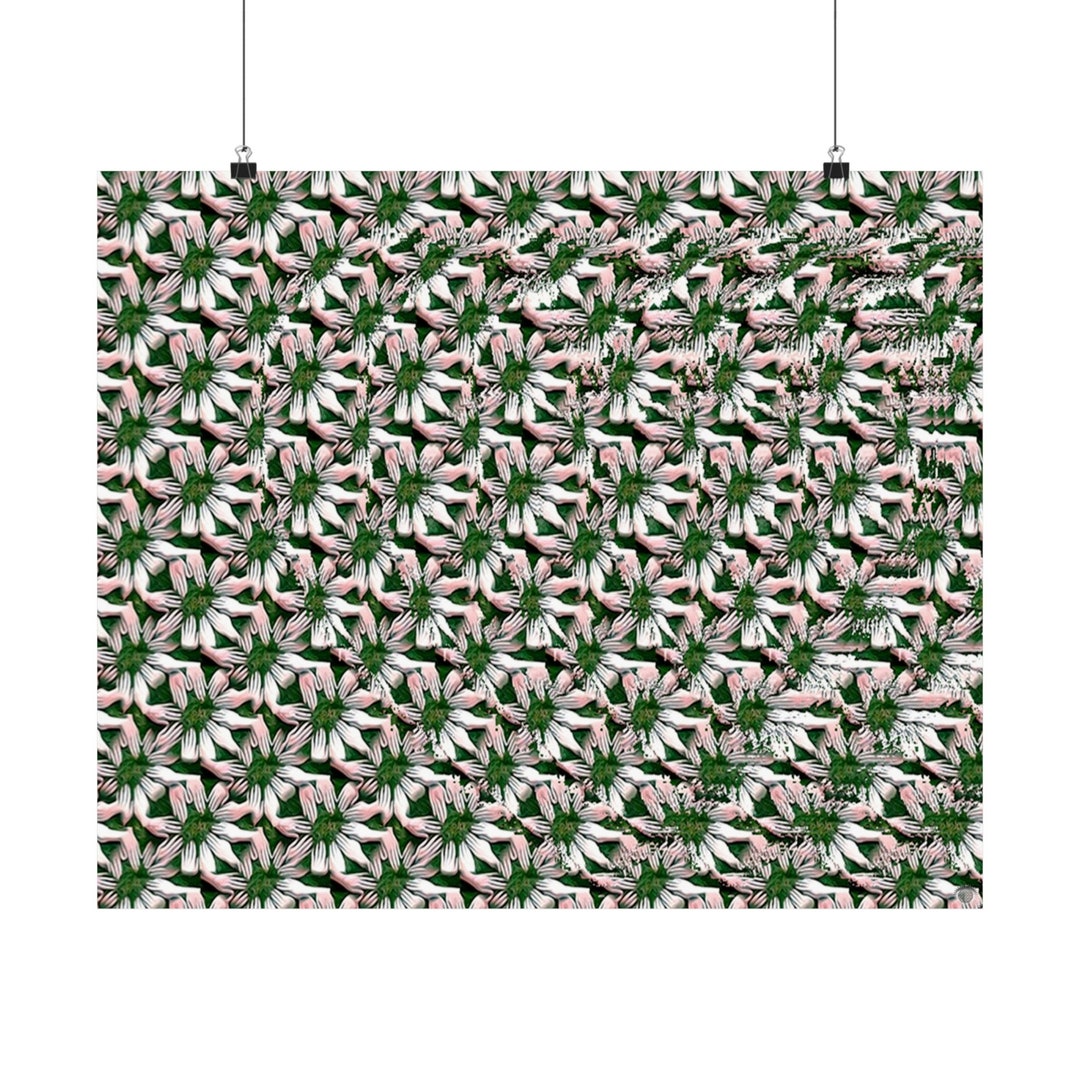 Planting LOVE STEREOGRAM POSTER, Unframed 11x9, 14x11, 18x14, 20x16 ...