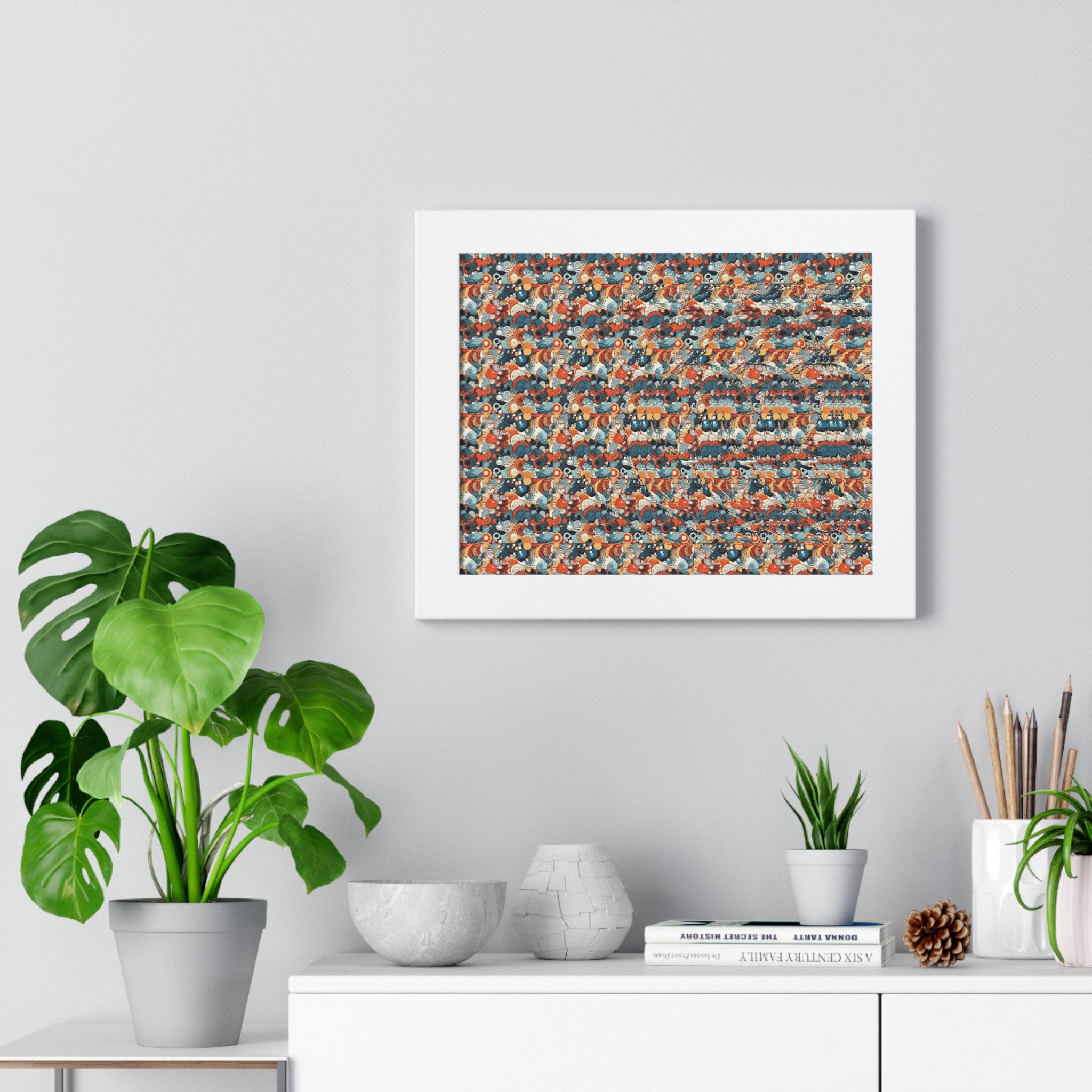 Twist STEREOGRAM Hidden 3D Poster With FRAME, MATTE Finish in Archive ...