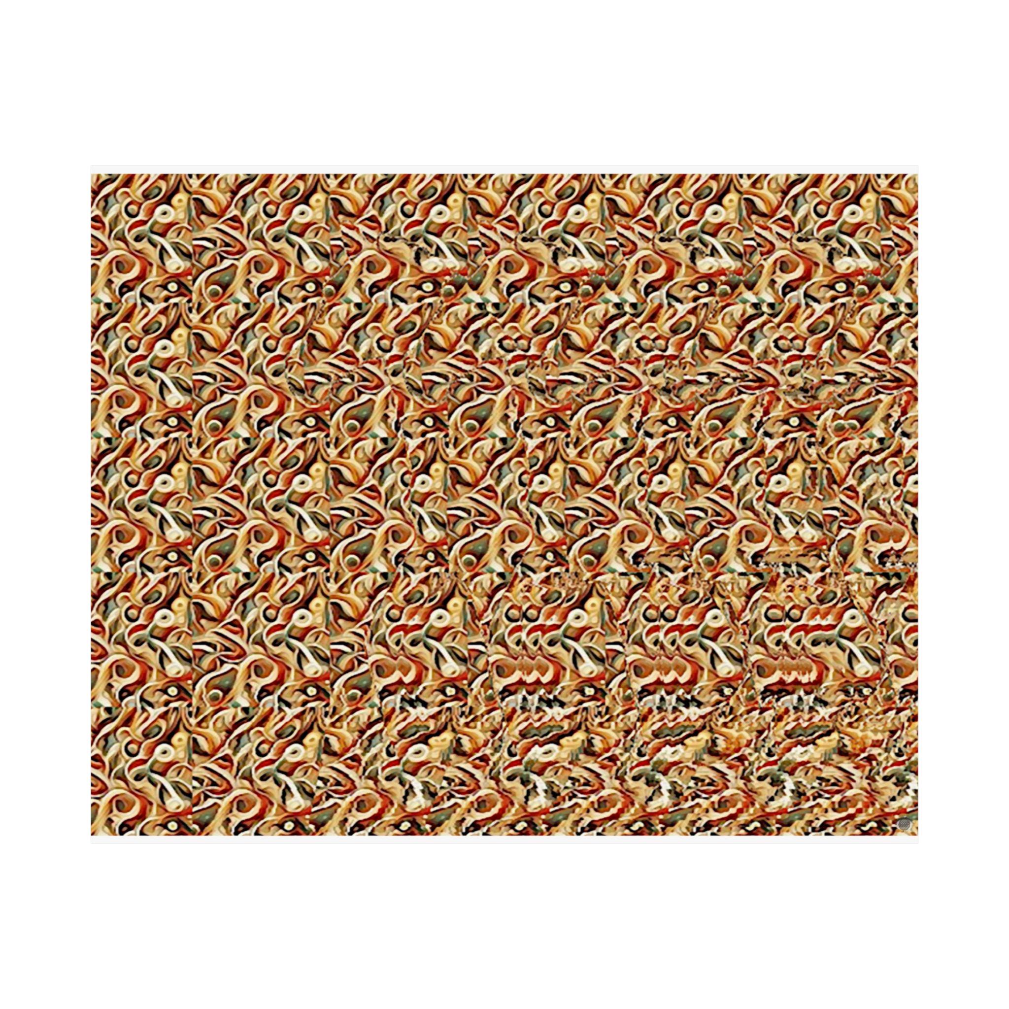 HORSE STEREOGRAM POSTER, Unframed 11x9, 14x11, 18x14, 20x16, 24x20 ...
