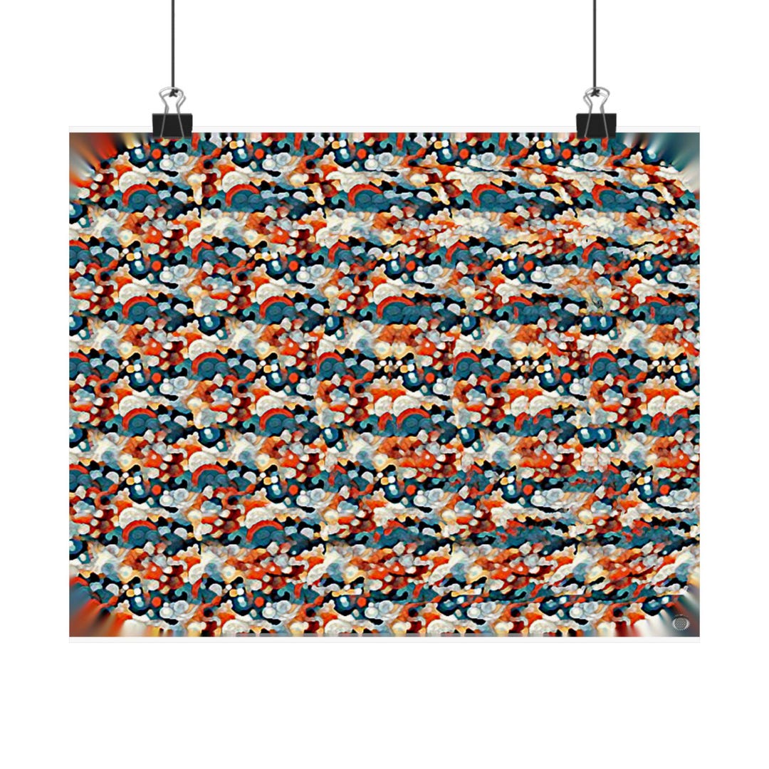 Letter C Deep STEREOGRAM POSTER, Unframed 11x9, 14x11, 18x14, 20x16 ...