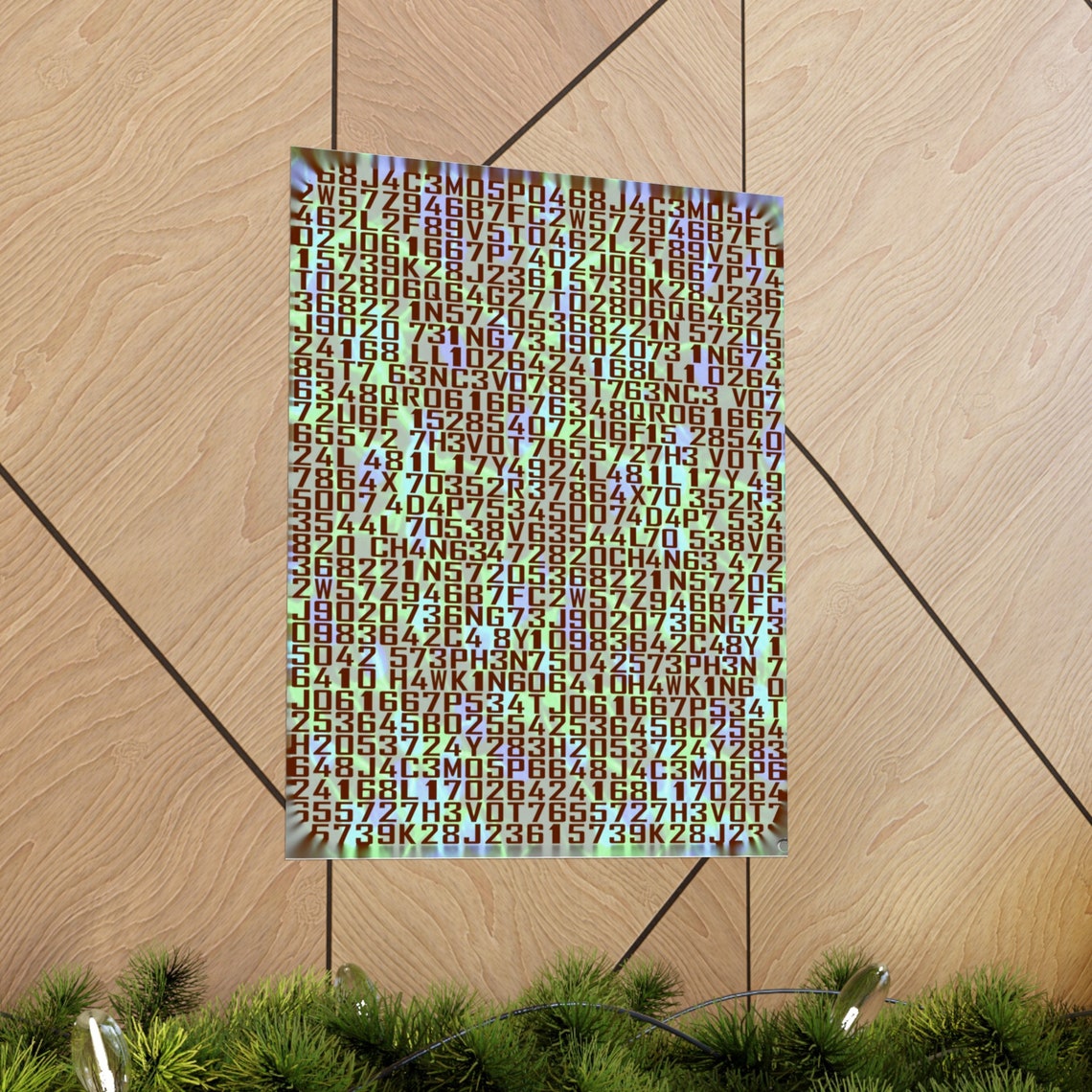 Intelligence STEREOGRAM Matte Vertical POSTER, UNFRAMED, Sizes 9x11 ...