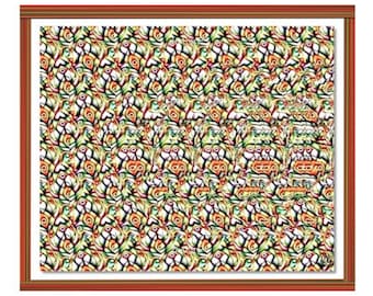 Stereogram Poster | Etsy