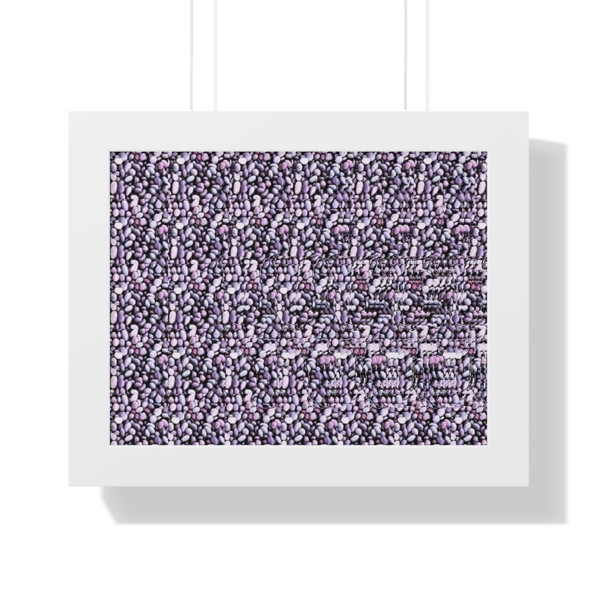 I Love You STEREOGRAM Hidden 3D Poster With FRAME, MATTE Finish in ...